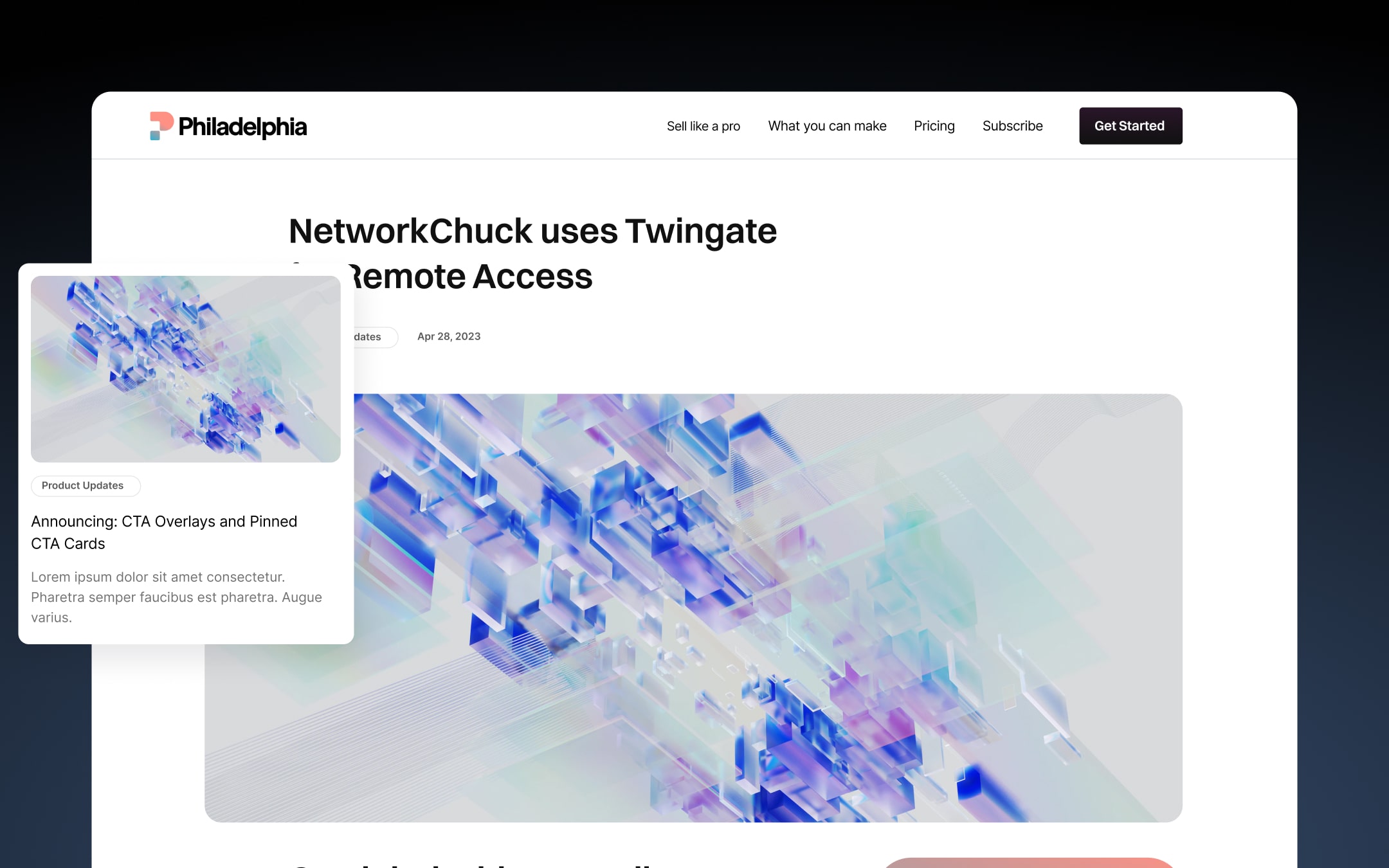 Philadelphia - SaaS Webflow Template | Wedoflow